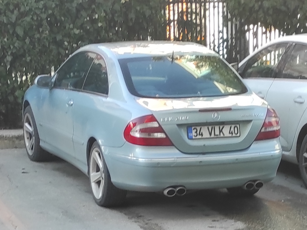 "34 VLK 40" photos Mercedes-Benz CLK-Klasse. Turkey
