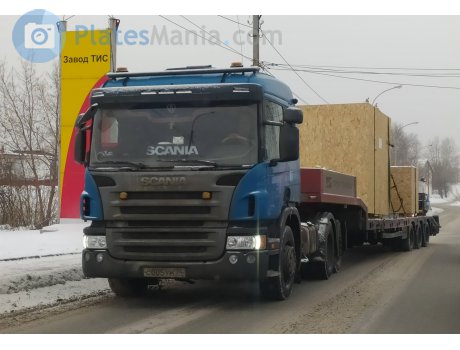 с005ум74, Scania G-series (Chelyabinsk Oblast) License plate Russia