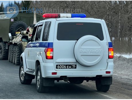 6006 еа 15, UAZ 3163 Patriot (Internal Troops of the Ministry of ...