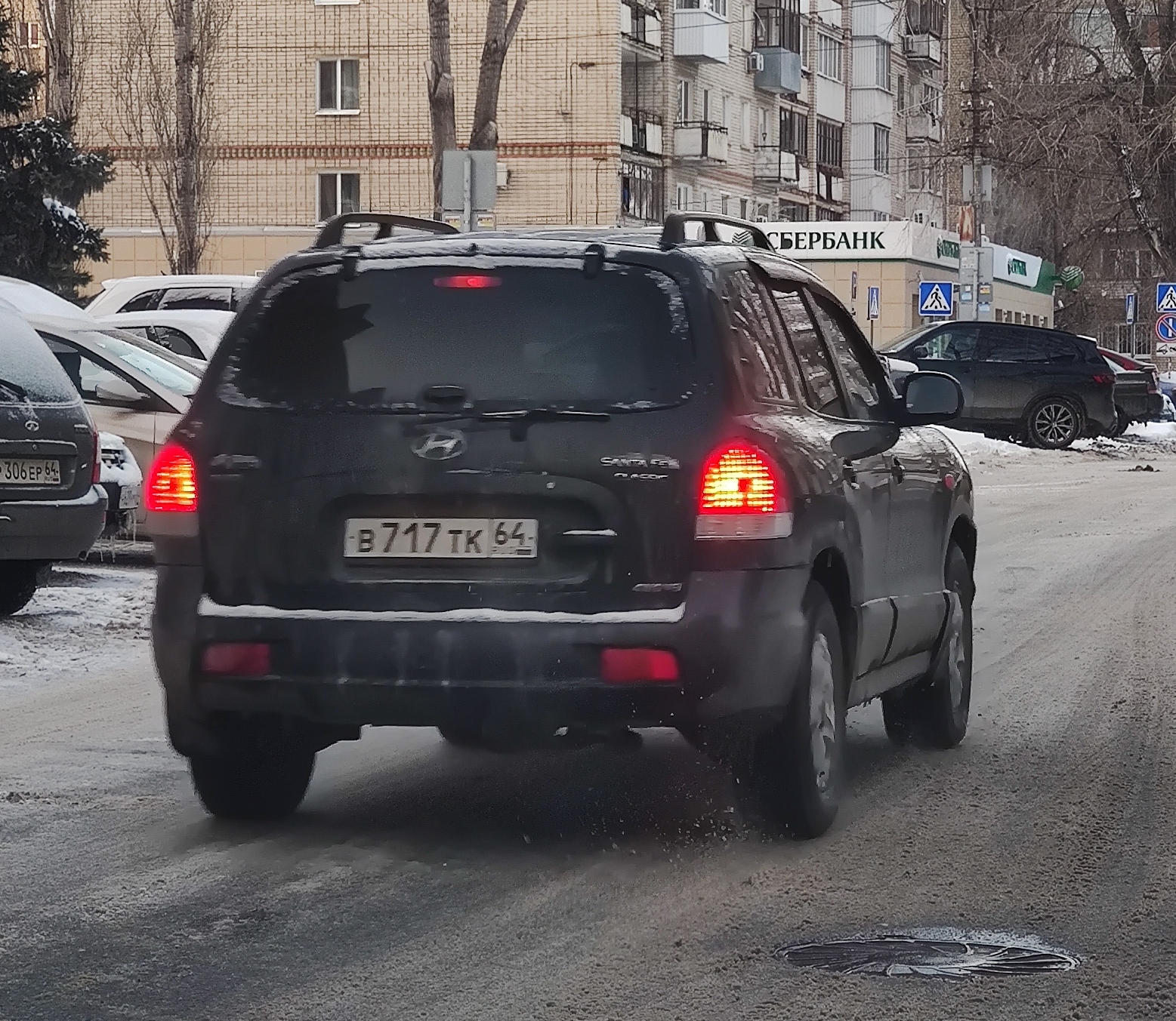 "в 717 тк 64" photos Hyundai Santa Fe. Russia