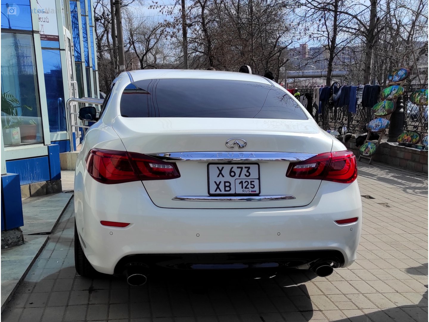 "х 673 хв 125" photos Nissan Fuga. Russia