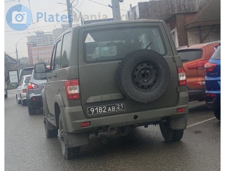9182 ав 21, UAZ 3163 Patriot (North Caucasian Military District ...
