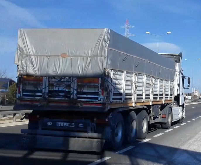 "66 LJ 858" photos Serin Trailer. Turkey