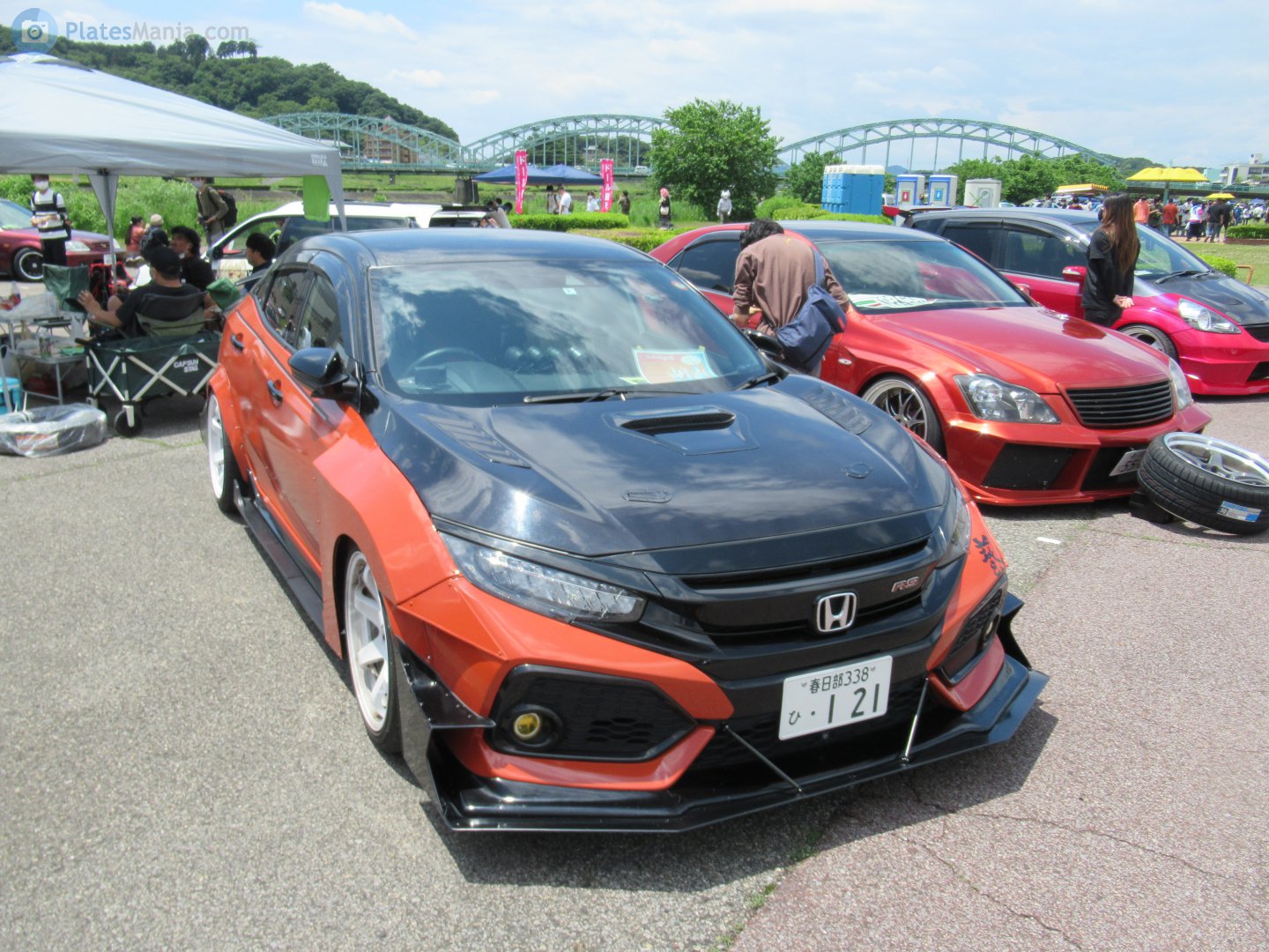 "春日部 338 ひ 121" photos Honda Civic. Japan
