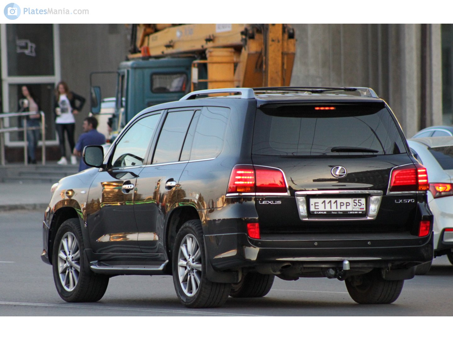 "е 111 рр 55" photos Lexus LX. Russia
