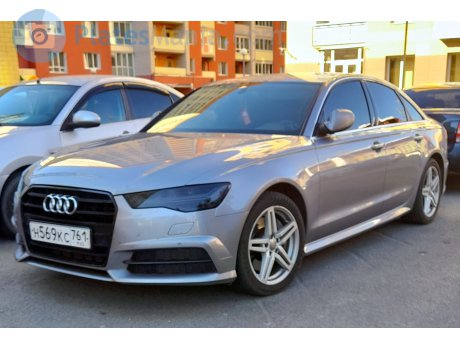 н569кс761, Audi A6 (Rostov-on-Don Oblast) License plate Russia