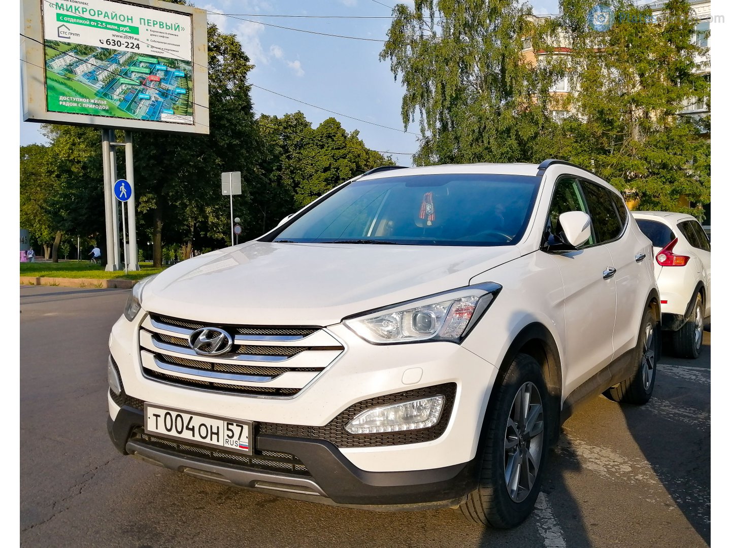 "т 004 он 57" photos Hyundai Santa Fe. Russia