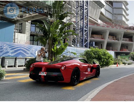 0134, Ferrari LaFerrari , License plate of Andorra