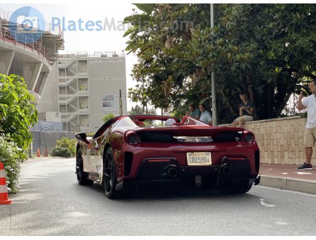 License plates of the USA