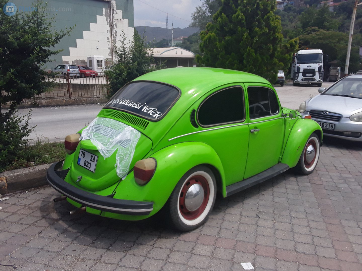 "78 SA 833" photos Volkswagen Beetle. Turkey