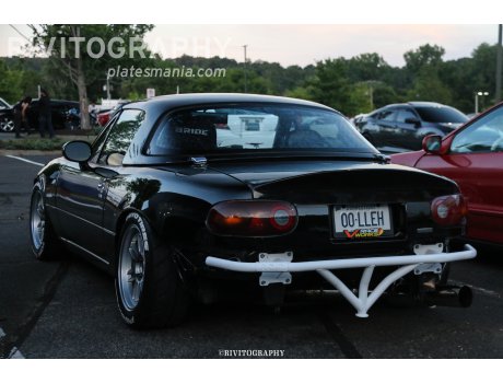 License plates of the USA