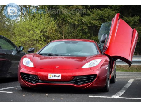 GAS 41, McLaren MP4-12C , License plate of Andorra