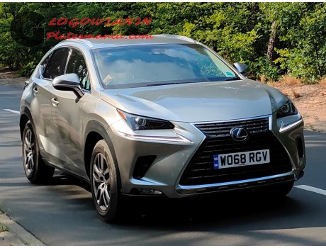 WO68 RGV, Lexus NX (Bristol) License plate of the United Kingdom