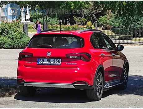 39 NK 550, FIAT Ægea (Kırklareli) License plate of Turkey