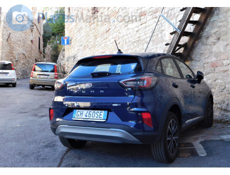 GH 460 SE, Ford Puma (Perugia) License plate of Italy