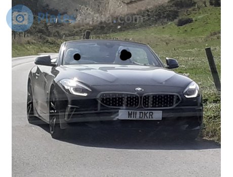 W11 DKR, BMW Z4 (Maidstone) License plate of the United Kingdom
