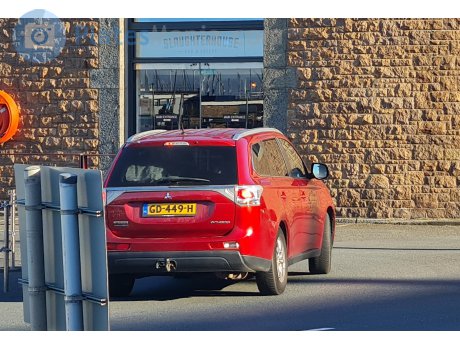 GD-449-H, Mitsubishi Outlander , License plate of the Netherlands