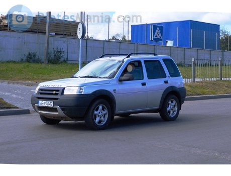 NE 99042, Land Rover Freelander (Elbląg City) License plates of Poland