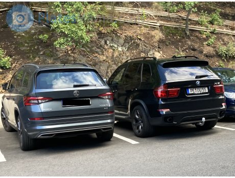 PE OU 55, BMW X5 (Peine District) German license plate