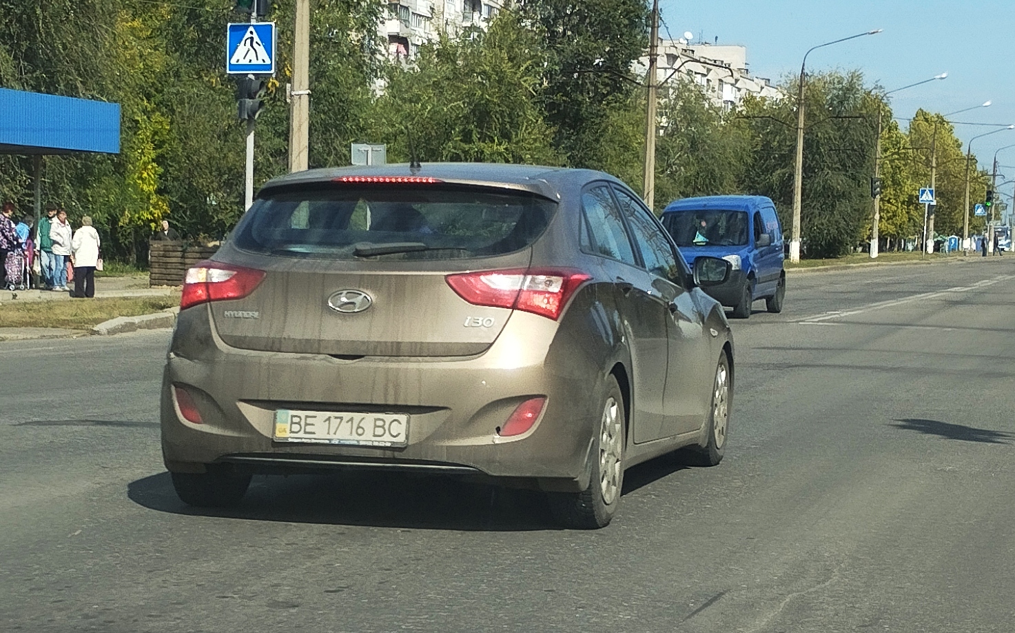 "BE 1716 BC" photos Hyundai i30. Ukraine