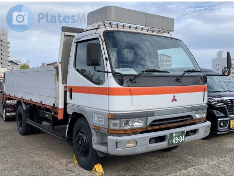 香川 11 い 4904, Mitsubishi Canter (Kagawa) License plate of Japan