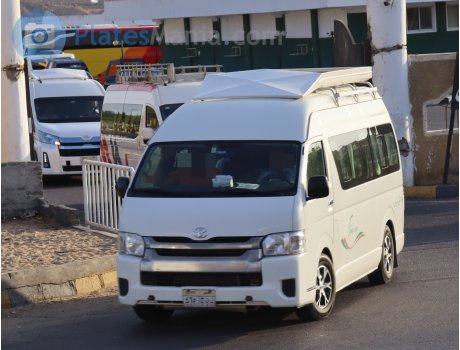 ‎٤٦٥‎ ‎ل ن ج‎, Toyota HiAce (Cairo Governorate) License plate of Egypt