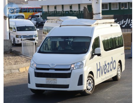 ‎٨٢٤٩‎ ‎ط ق أ‎, Toyota HiAce (South Sinai Governorate) License plate of ...