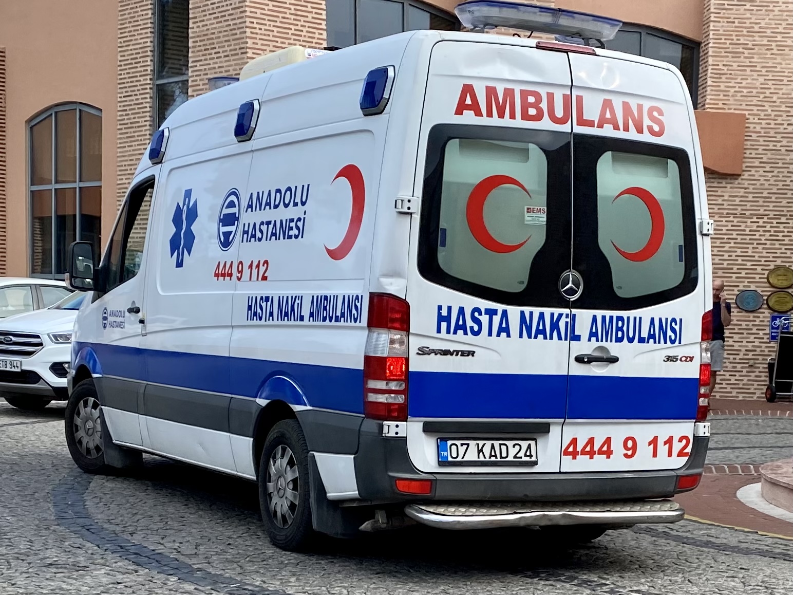 "07 KAD 24" photos Mercedes-Benz Sprinter. Turkey