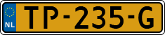 TP-235-G, Ferrari FF , License plate of the Netherlands
