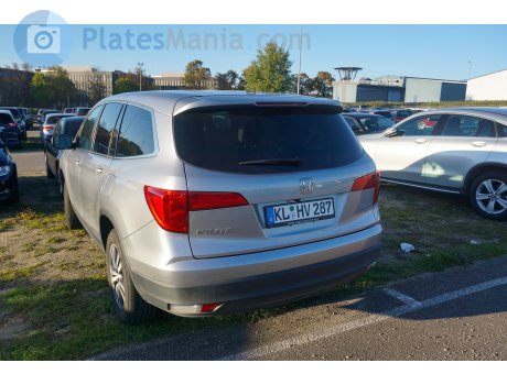 KL HV 287, Honda Pilot (Kaiserslautern City, Kaiserslautern District ...