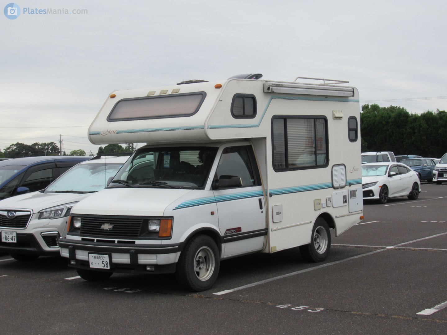 "湘南 830 せ 58" photos Chevrolet Astro. Japan