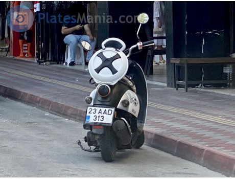 23 AAD 313, Kuba Motor Trendy (Elazığ) License plate of Turkey
