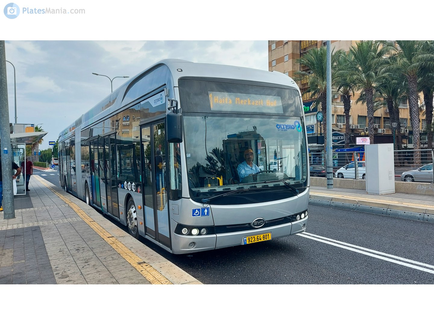 "923-64-801" photos BYD ebus. Israel