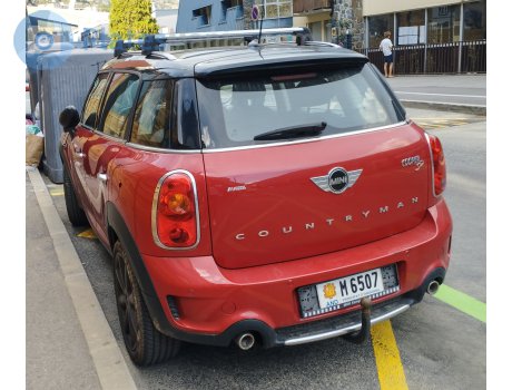 M 6507, MINI Countryman , License plate of Andorra