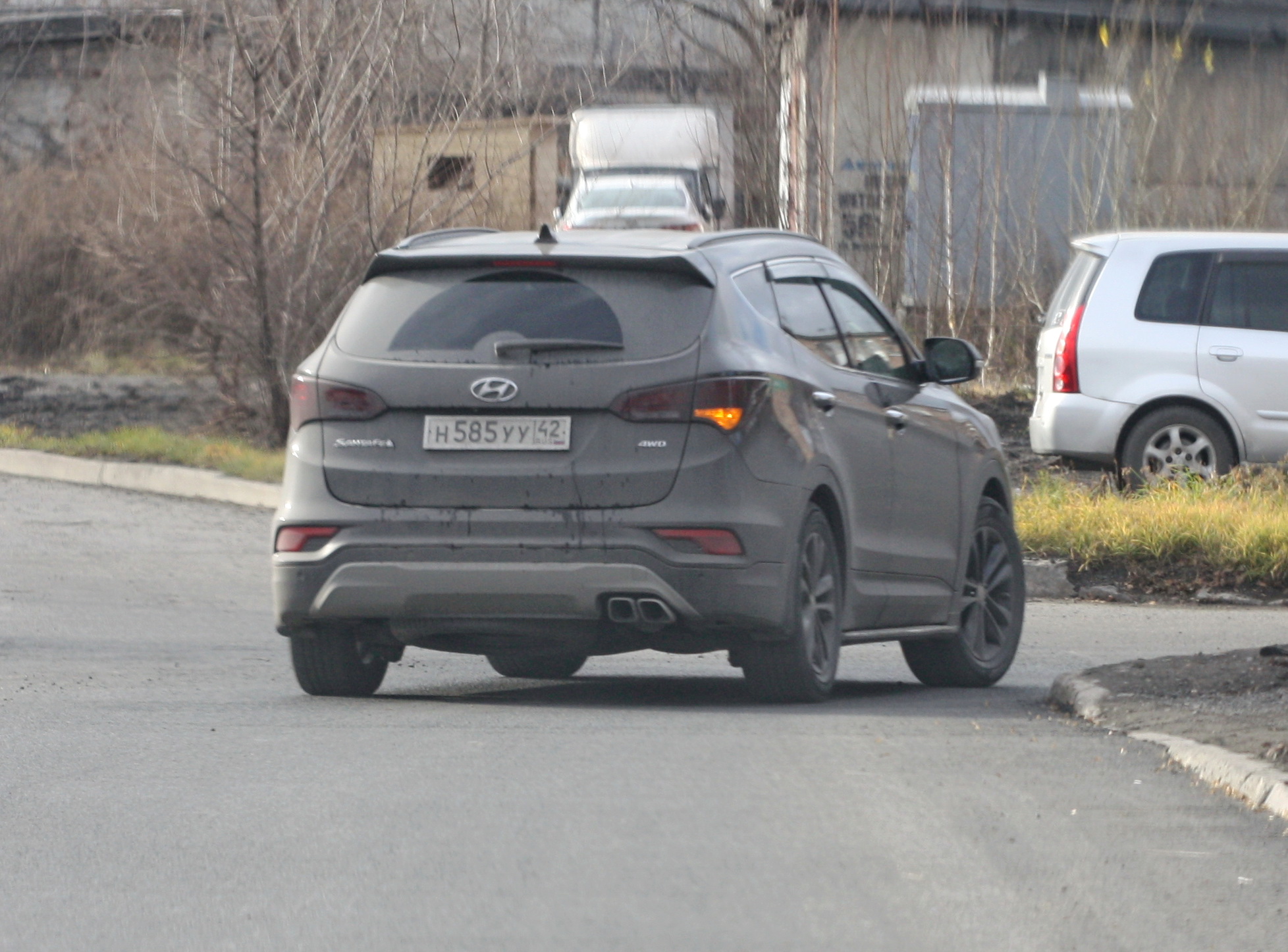 "н 585 уу 42" photos Hyundai Santa Fe. Russia