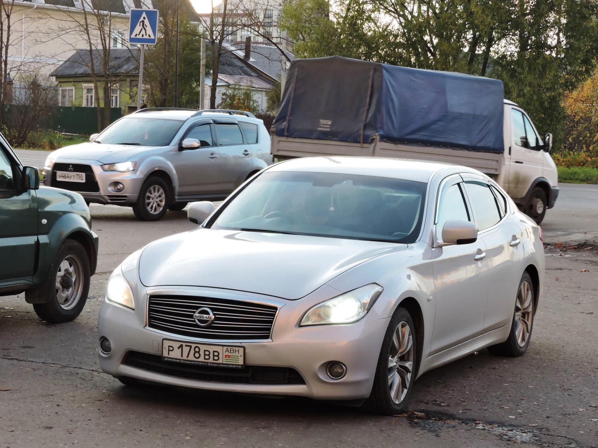 "р 178 вв" photos Nissan Fuga. Non-recognized and partially recognized ...