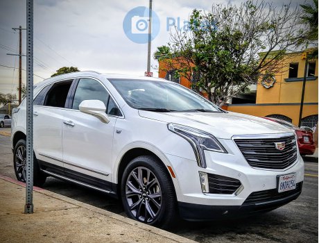 8NDH254, Cadillac XT5 (California) License plate of the USA