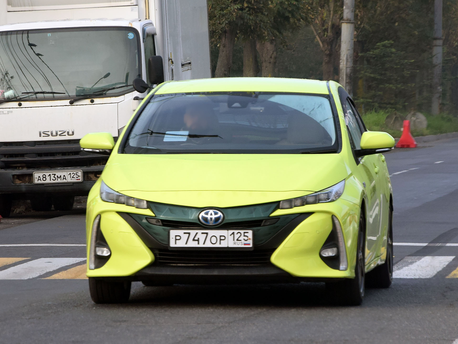 "р 747 ор 125" photos Toyota Prius. Russia