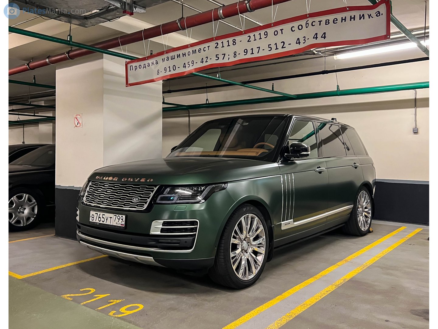 "в 765 ут 799" photos Land Rover Range Rover. Russia