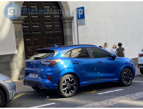 6394 MBF, Ford Puma , License plates of Spain