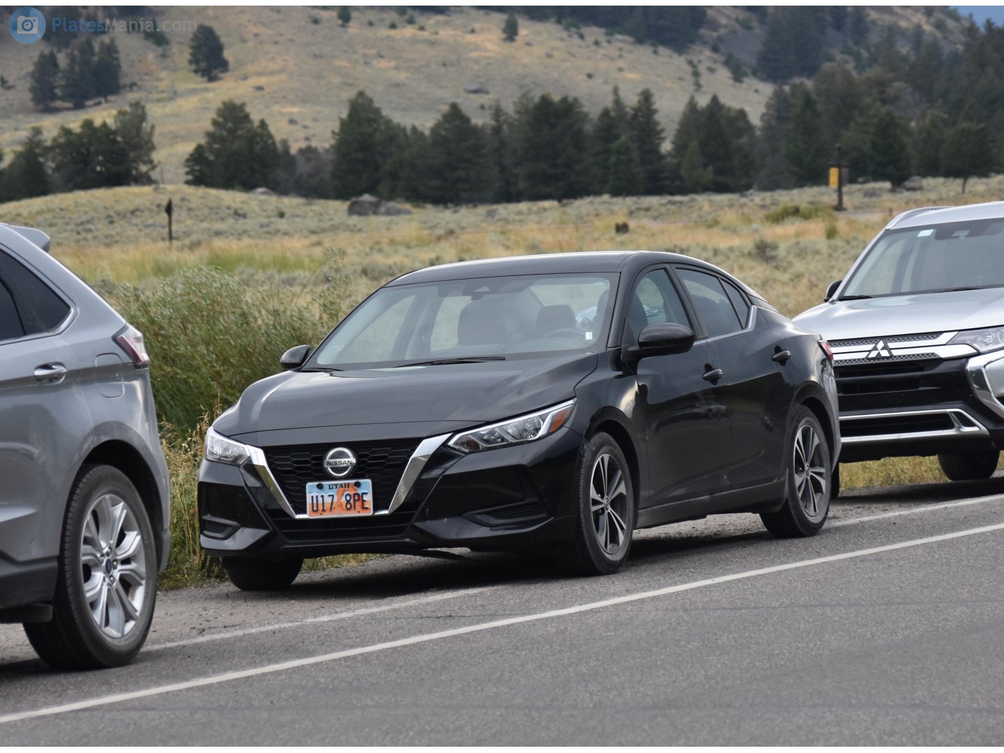 "U17 8PE" photos Nissan Sentra. USA