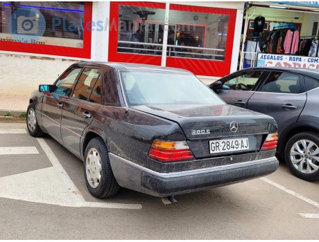 GR 2849 AJ, Mercedes-Benz E-Klasse (Granada) License plates of Spain