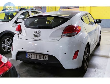 2111 HHX, Hyundai Veloster , License plates of Spain