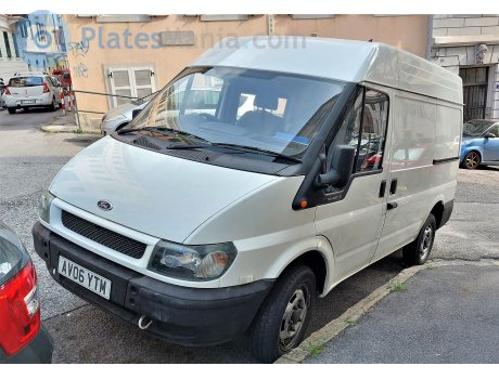 AV06 YTM, Ford Transit (Ipswich) License plate of the United Kingdom