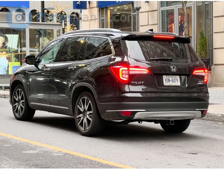 KDW-8479, Honda Pilot (New York) License plate of the USA