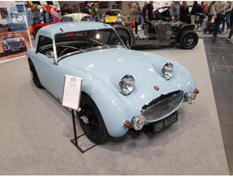 191 AUO, Austin-Healey Sprite (Devon) License plate of the United Kingdom
