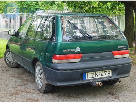 LZN-479, Suzuki Swift , license plates of Hungary