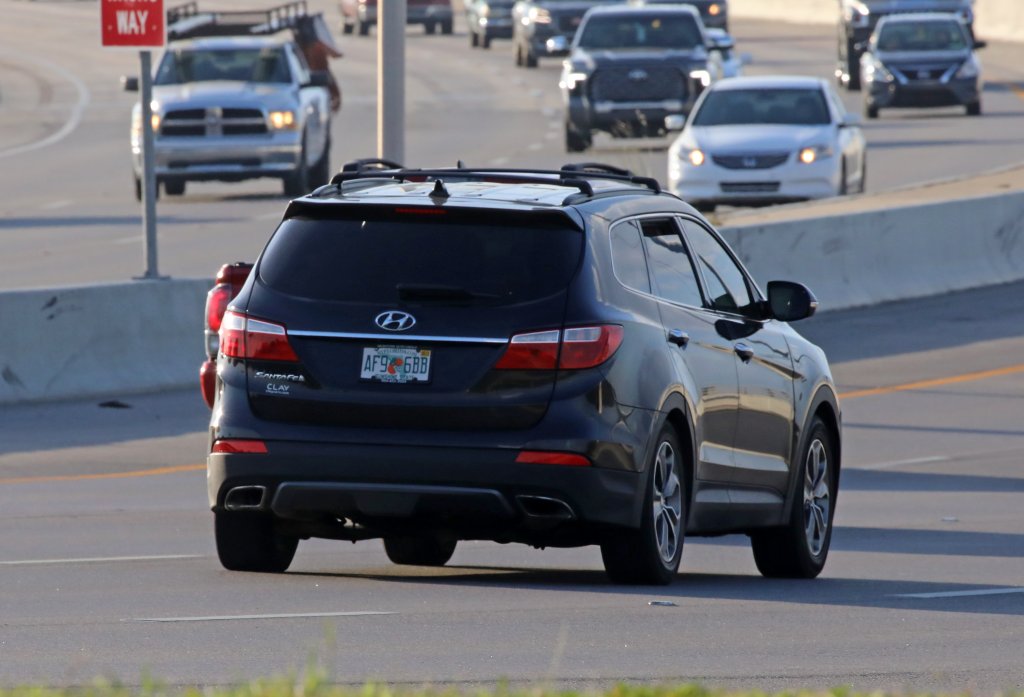 "AF9 6BB" photos Hyundai Santa Fe. USA