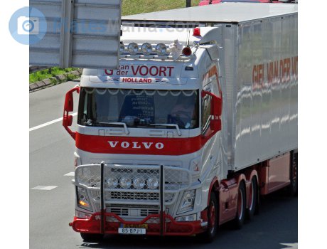 85-BPJ-1, Volvo FH , License plate of the Netherlands