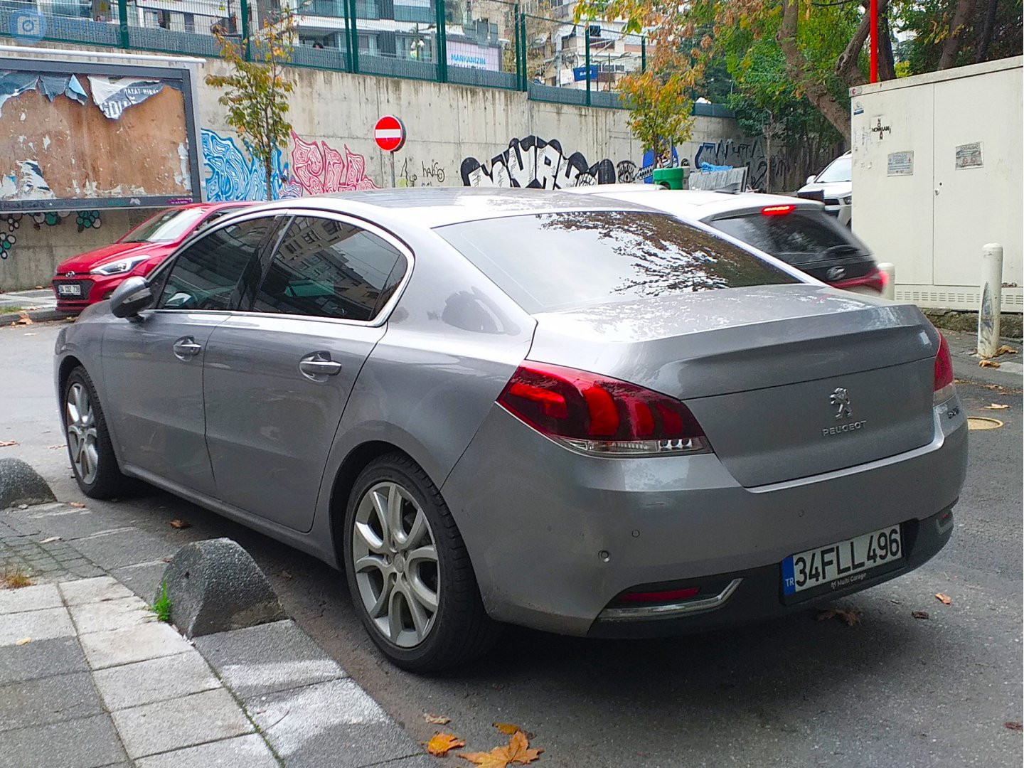"34 FLL 496" photos Peugeot 508. Turkey